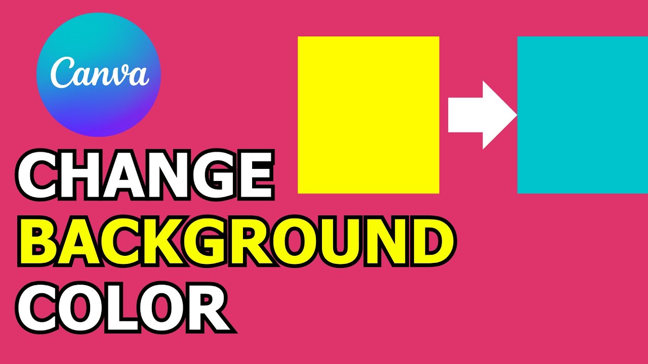 How To Change Background Color in Canva in Seconds - YouTube