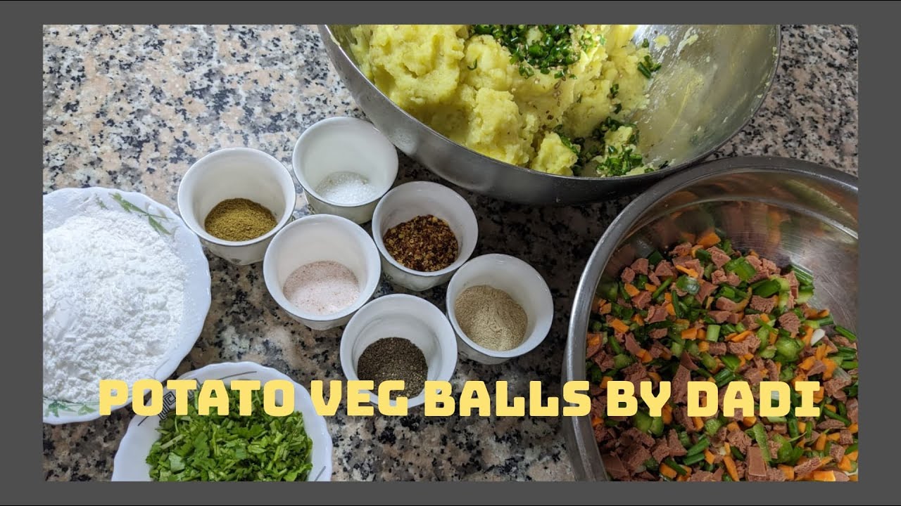 Potato Veg Balls By Dadi | Dadi's Food Factory. - YouTube