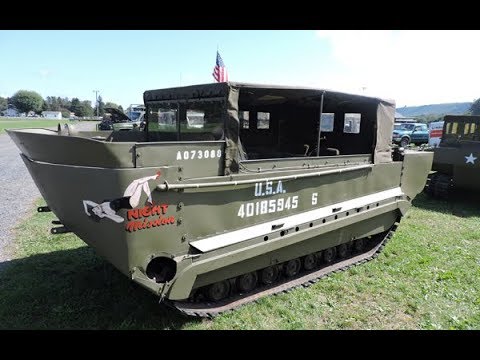 Restored Studebaker m29c Water Weasel detail walk around - YouTube