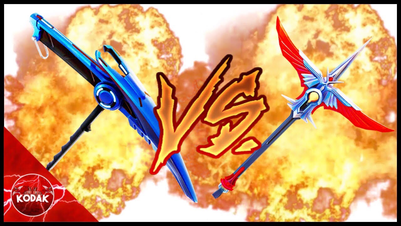 Battle of the Season 4 Pickaxes! Gale Force & Positron [Skin ...