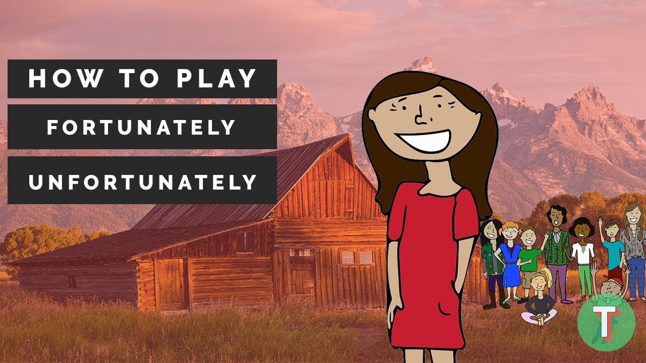 Family Game Night! How to Play: "Fortunately, Unfortunately" - YouTube