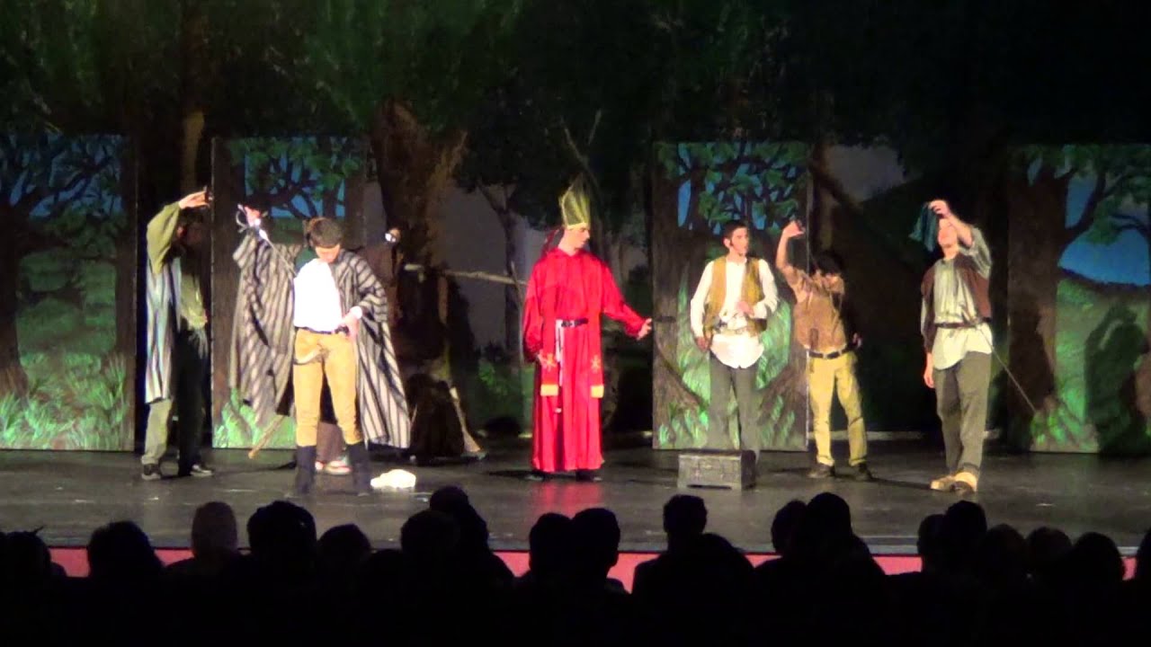 HFJC - Robin Hood Act 1 Scene 7 - Sherwood Forest - YouTube