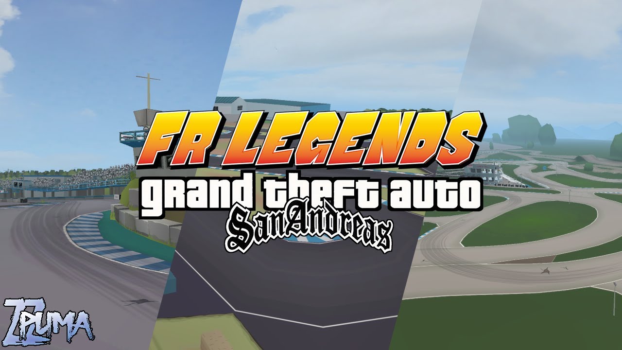 GTA SA - FR Legends Maps - Drift Map Download - YouTube