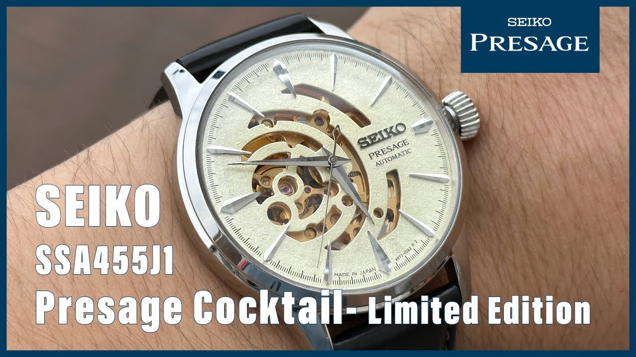 Unboxing Seiko Presage Cocktail SSA455J1 - YouTube
