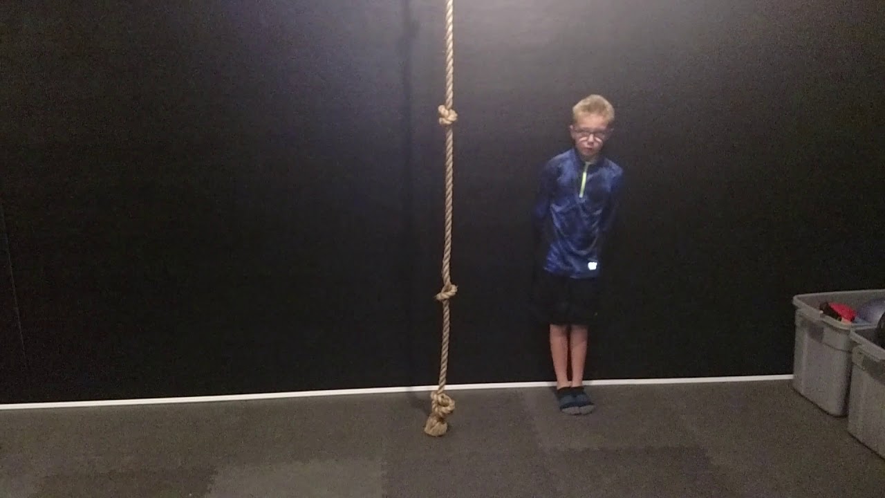 Kids Training Rope Climb & Monkey Bars - YouTube