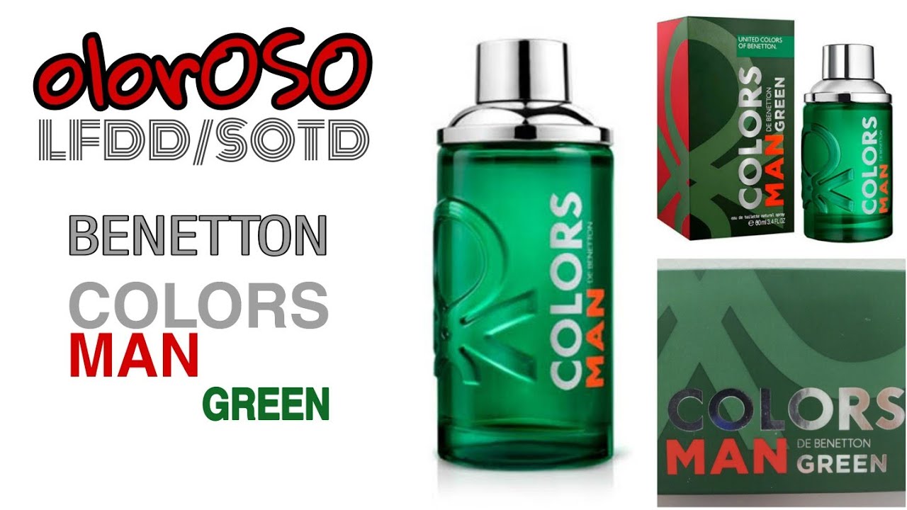 LFDD /SOTD - BENETTON - COLORS MAN GREEN // 2020-11-24 - YouTube