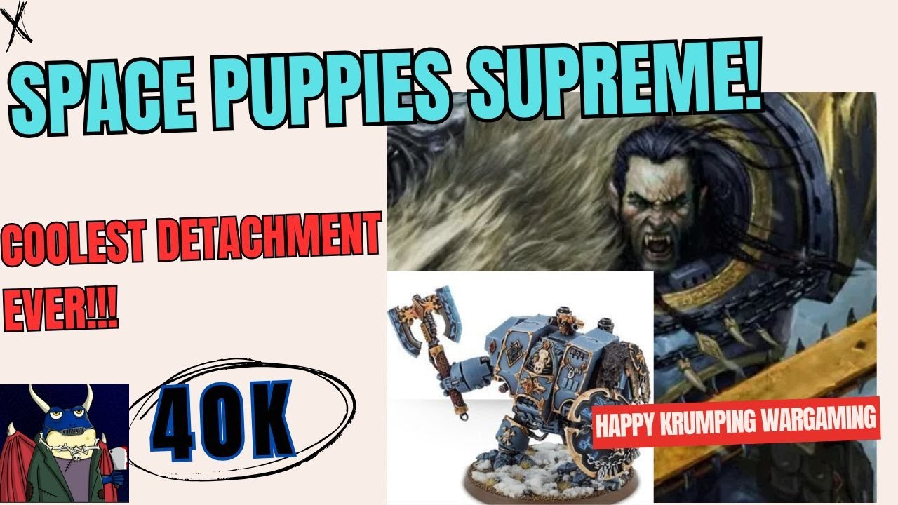 Space Wolves arrive! Is this the COOLEST detachment in 10th? Warhammer ...