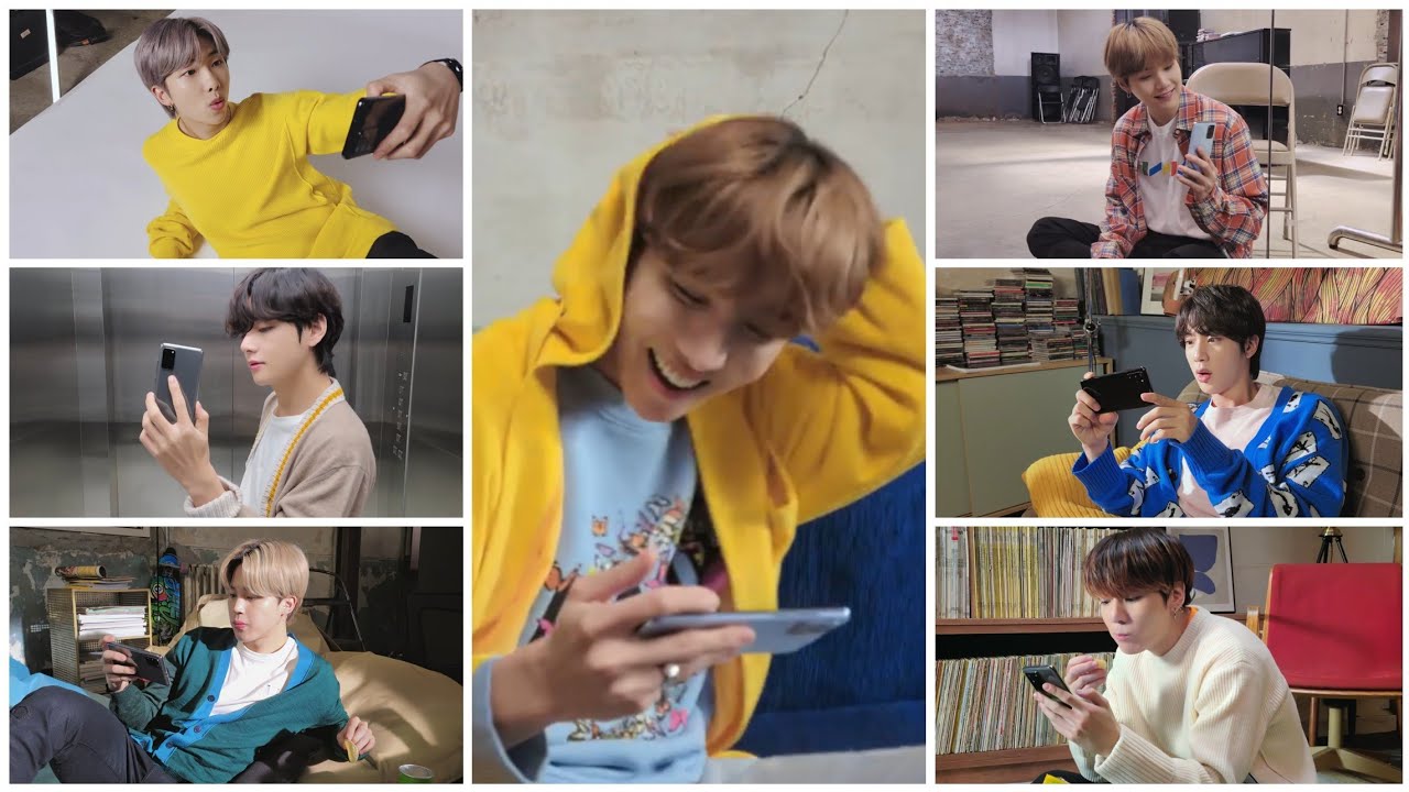 Samsung Galaxy x BTS [All commercials / Todos los comerciales] 📱💜 - YouTube