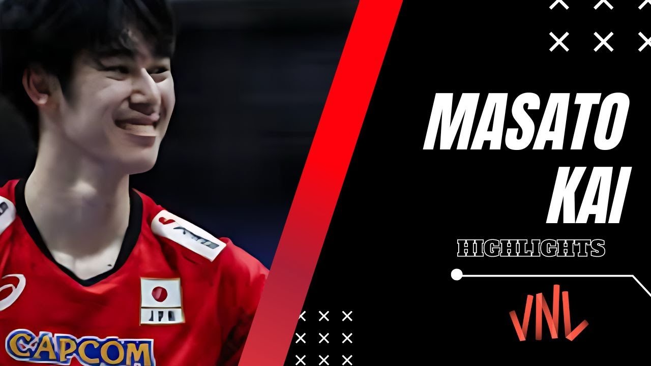 Masato Kai HIGHLIGHTS | Japan Japón 🇯🇵 🆚 Italy 🇮🇹 | Men's Volleyball ...