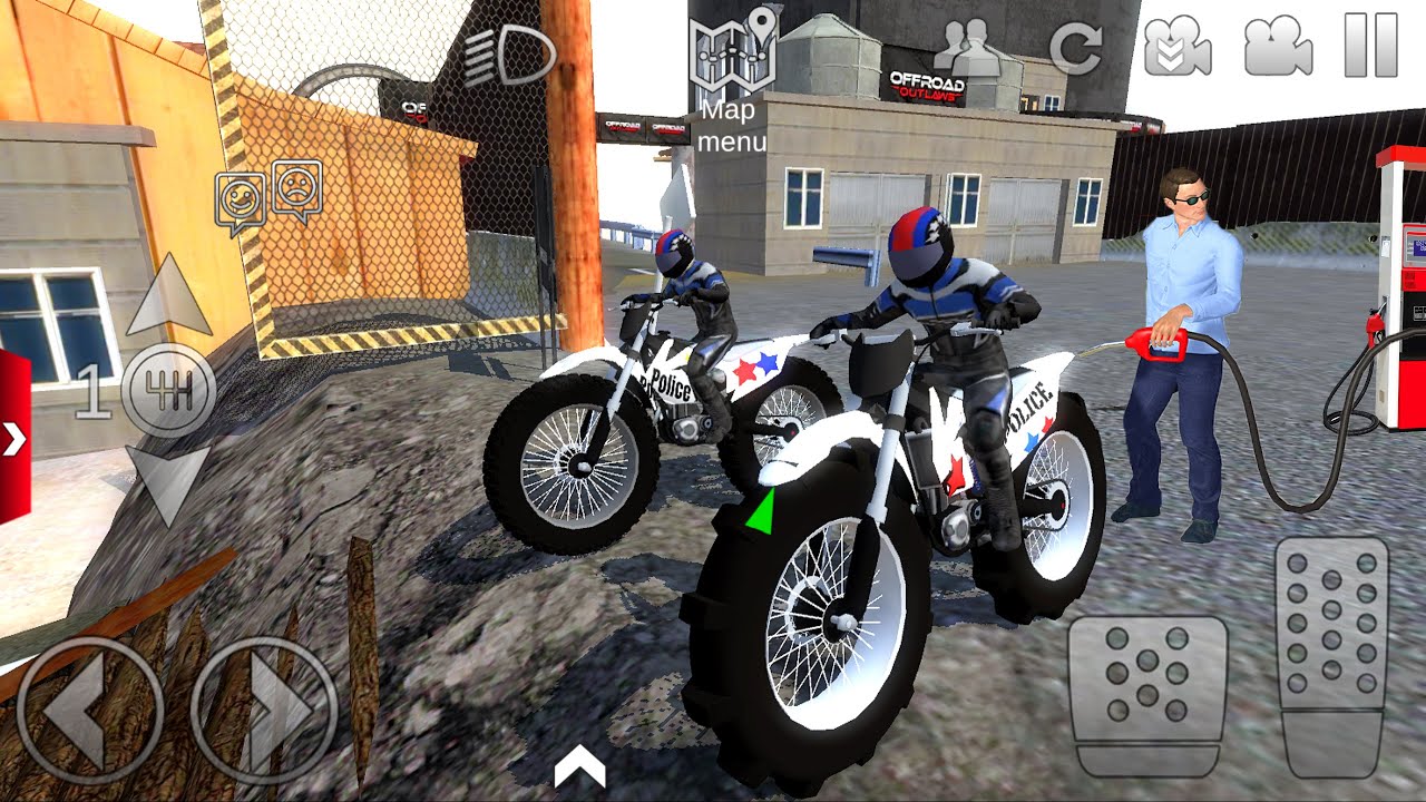 Offroad Outlaws US Motocross Police Dirt Bikes driving - Best Mobile ...