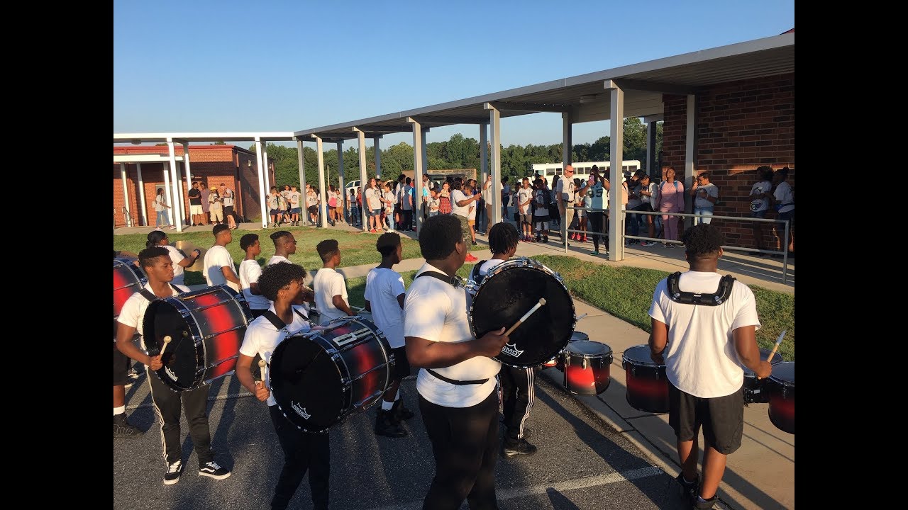 1st Day of School at Allen Jay Middle 2019-20 - YouTube