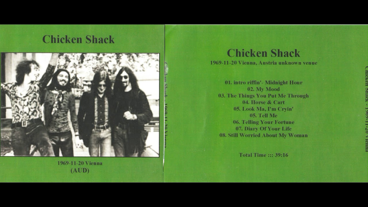CHICKEN SHACK live in Vienna, 20.11.1969 - YouTube