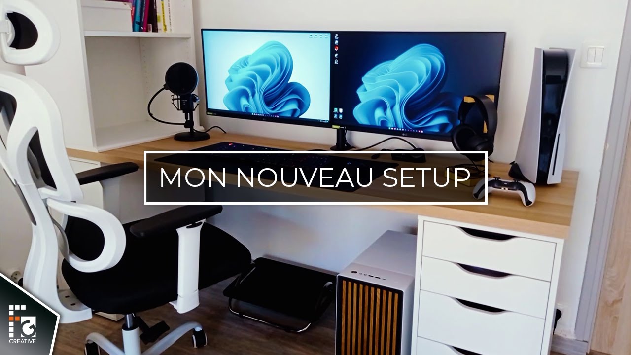 Mon Espace Créatif Réinventé !! Je créer mon setup de rêve ! - YouTube