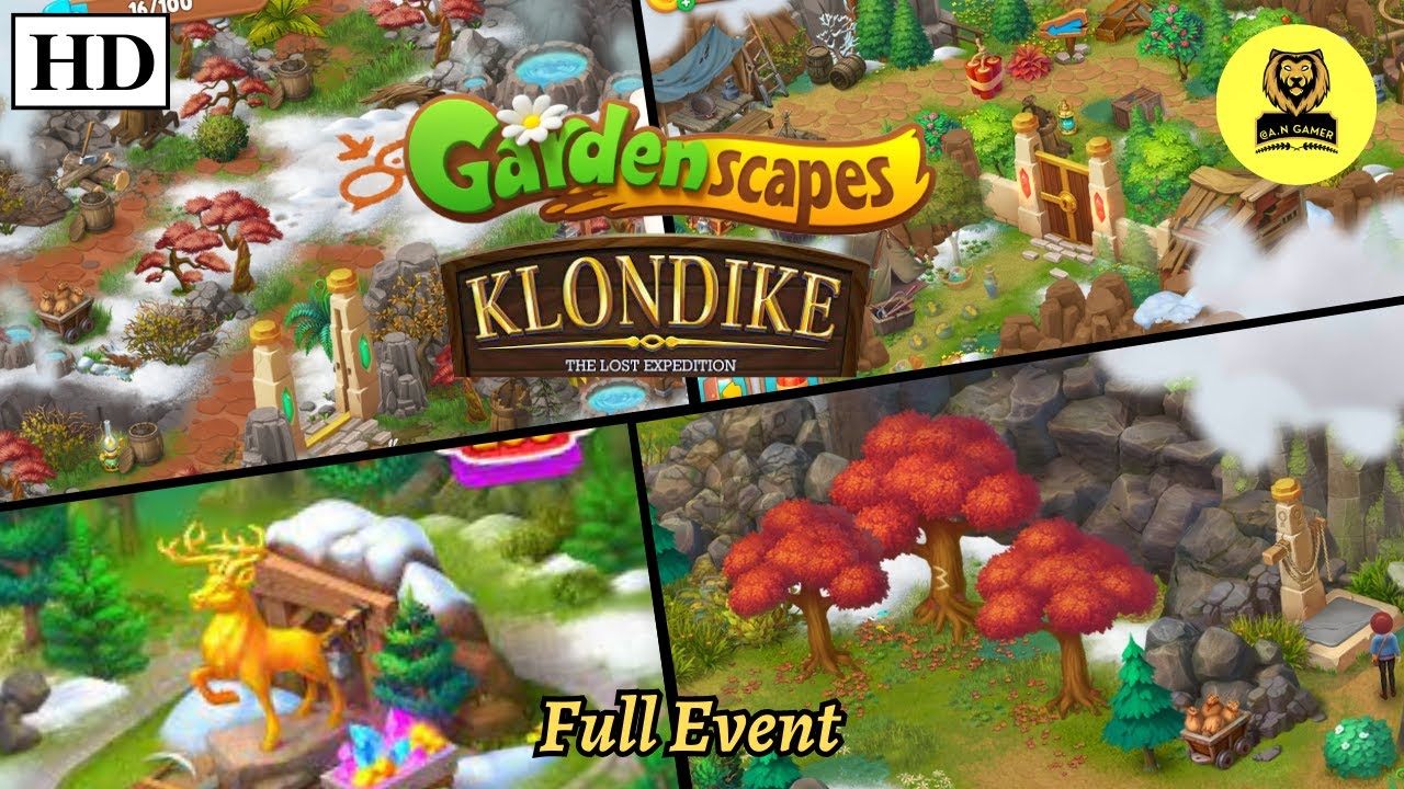 Klondike Expedition - Gardenscapes New Expedition | Full Event Completed - YouTube