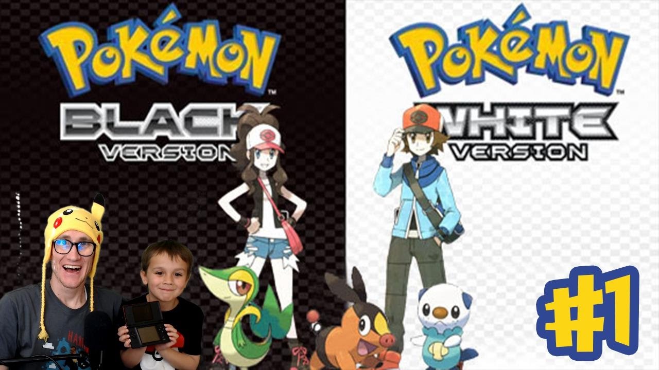 NICK PLAYS POKEMON BLACK/WHITE PART 1 - YouTube