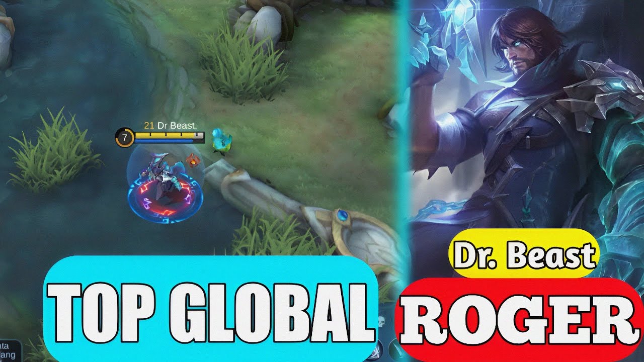 Roger Best Build 2023 / Top 1 Global Roger by Dr Beast. - MLBB - YouTube
