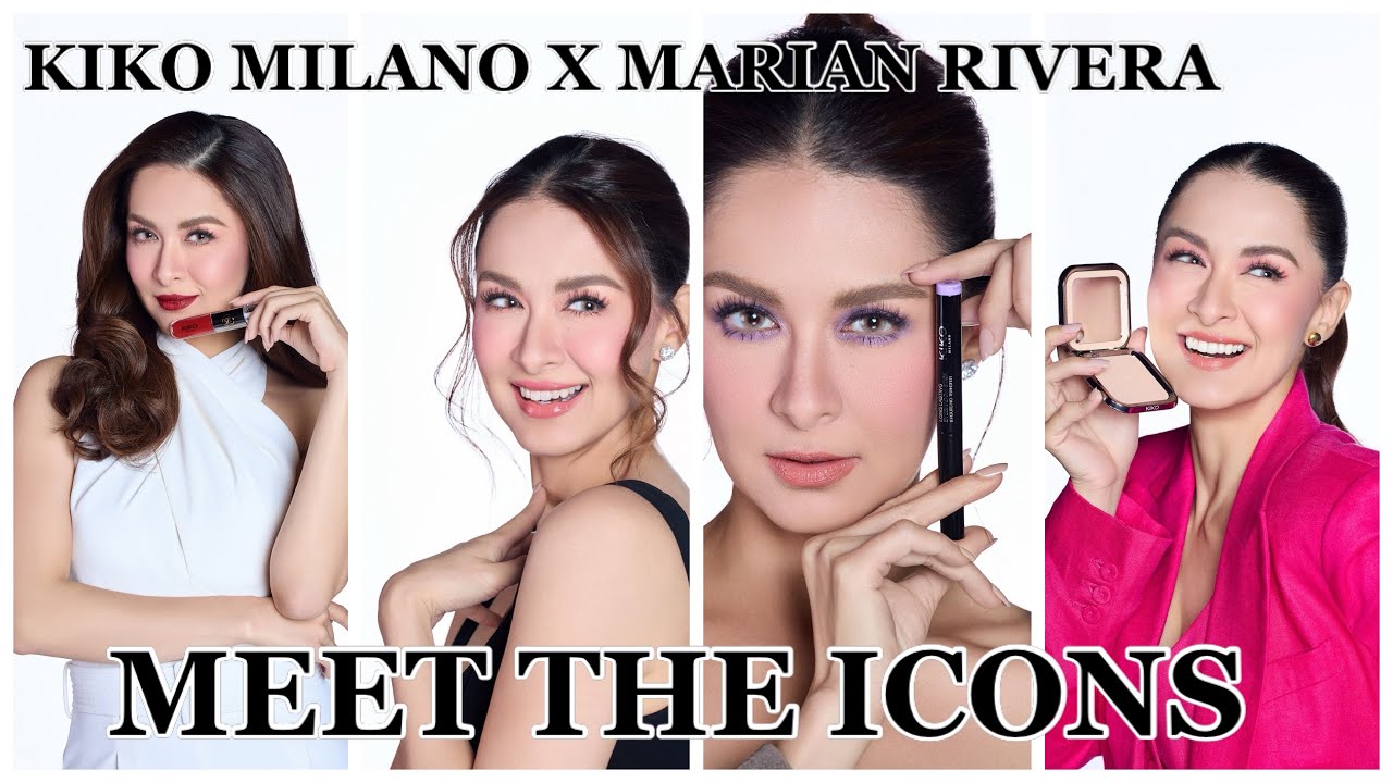 MEET THE ICONS: KIKO MILANO x MARIAN RIVERA - YouTube
