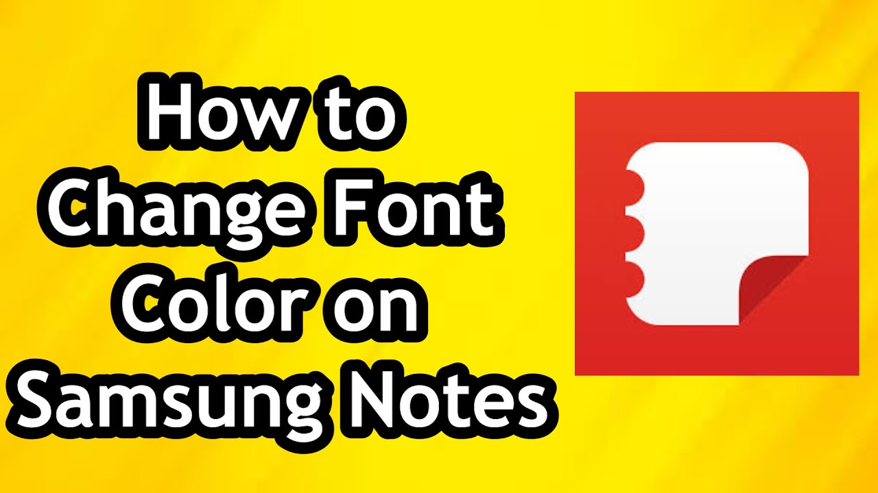 How To Change Font Color On Samsung Notes YouTube how-to-change-font-color-on-samsung-notes-youtube