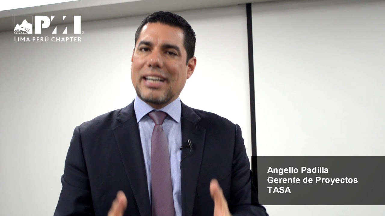 Angello Padilla, Vicepresidente de Educación en PMI Lima Chapter, opina ...