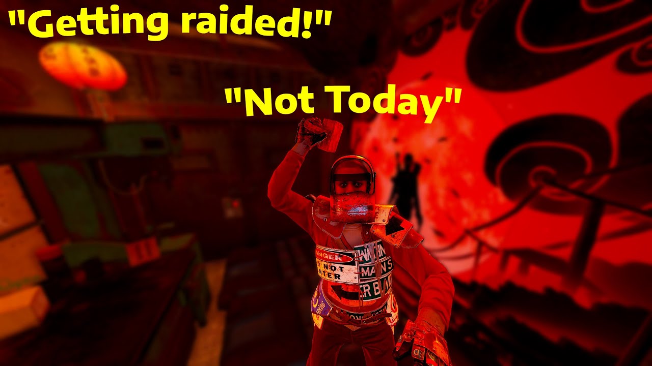 Getting Raided "Not Today"! - YouTube