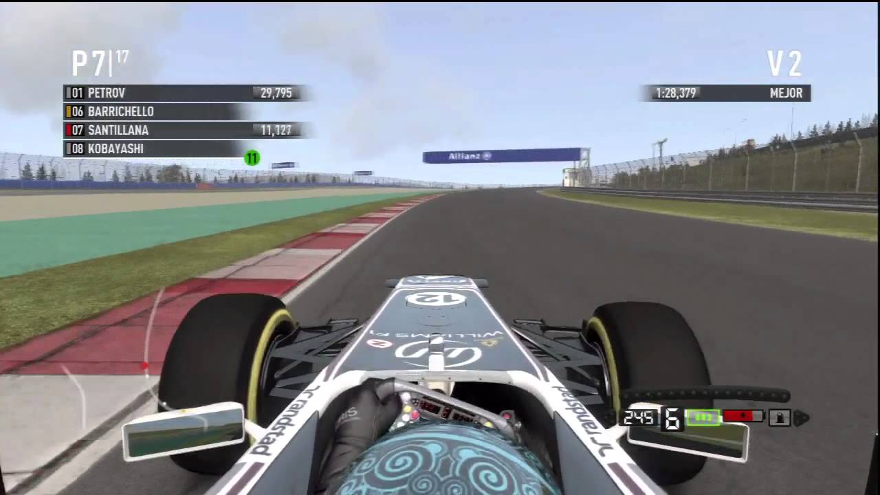 F1 2011 "Road To F1 Champion" Clasificación Istambul Park - YouTube