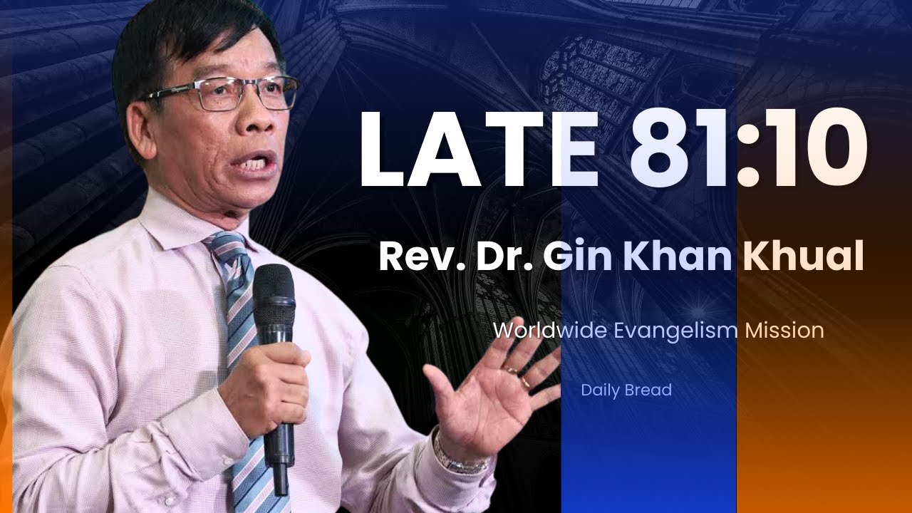 5 minutes Bread - Rev. Dr. Gin Khan Khual | Zomi Sermon - YouTube