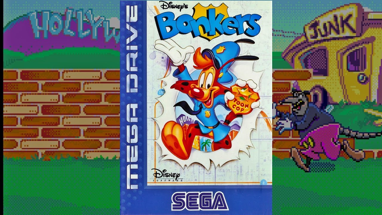 Bonkers (SEGA Genesis / Mega Drive) Longplay - YouTube