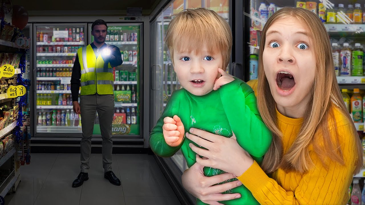 Amelia & Arthur try the 24 hours at the Supermarket challenge - YouTube