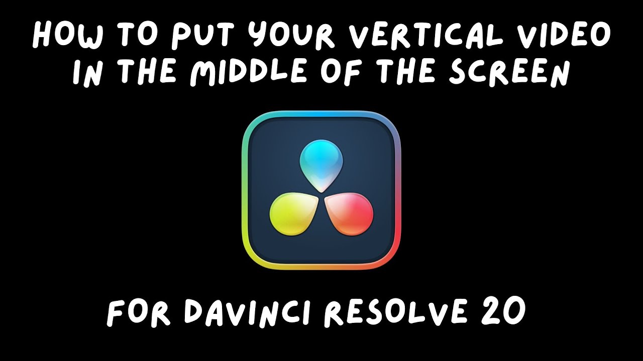 How to fix the Davinci Resolve 20 Vertical UI Layout Update - YouTube
