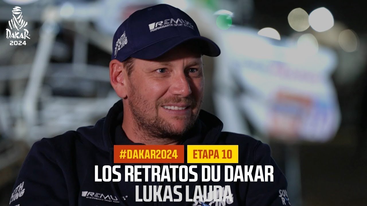Lukas Lauda - Los Retratos del Dakar - #Dakar2024 - YouTube