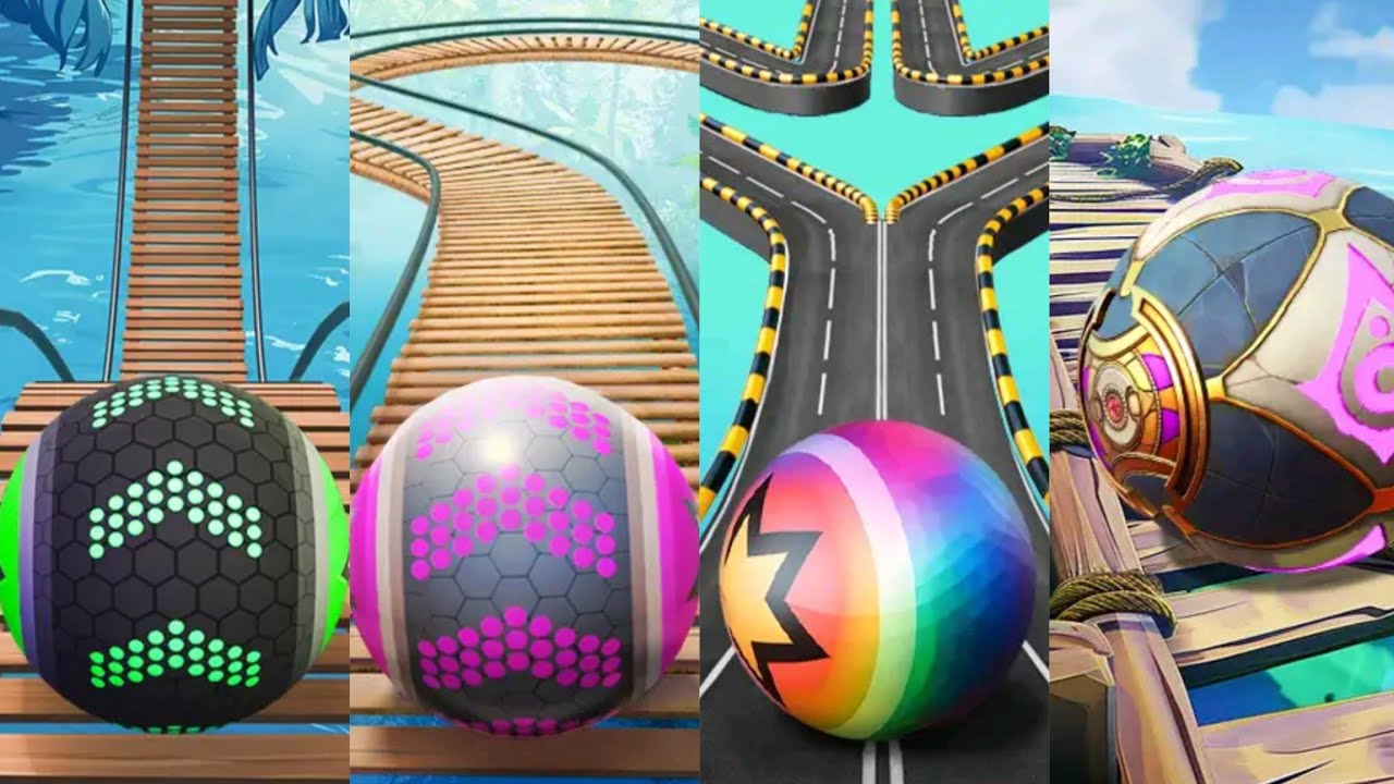 Going Balls Funny Fails VS Rollance Balls, Super Rolling Balls, Temple ...