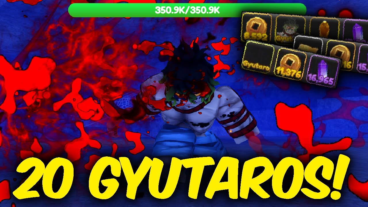 I KILLED 20 GYUTAROS AND GOT THIS! | Anime Fighting Simulator X - YouTube