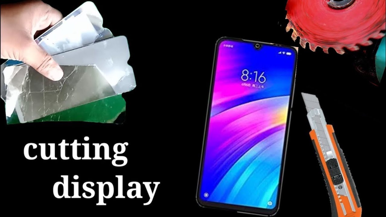 what is inside mobile display | mobile display cutting | lcd | LED ...