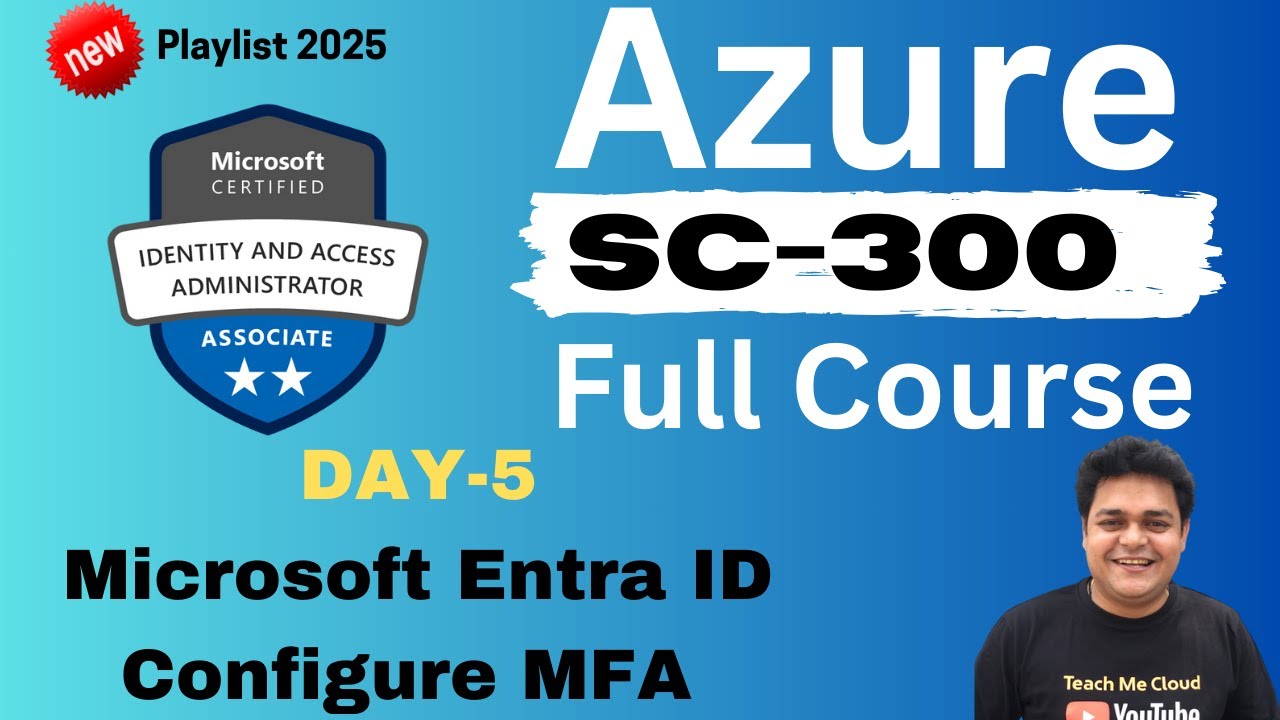 Azure SC-300 ! How to Configure Users login security using MFA ! DAY-5 ...