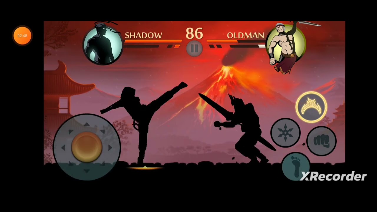 fighting first bodyguard and Outcast | Shadow Fight 2 - YouTube