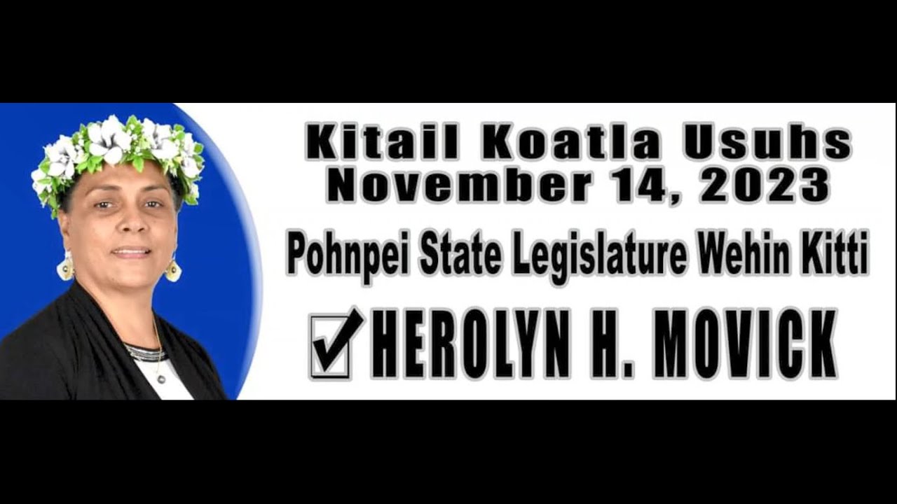 Campaign Speech sang Incumbent Herolyn H. Movick - YouTube