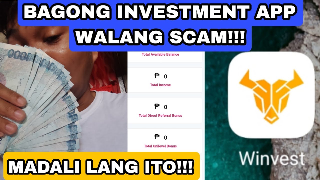 WINVEST NEW INVESTMENT APP| PAANO KUMITA DITO?? (TUTORIAL) - YouTube