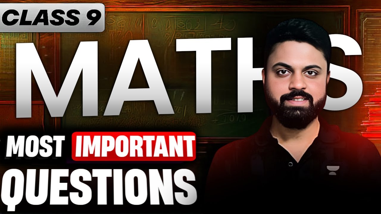 Class 9 Most Important Question | Quadrilaterals | Harsh Sir - YouTube