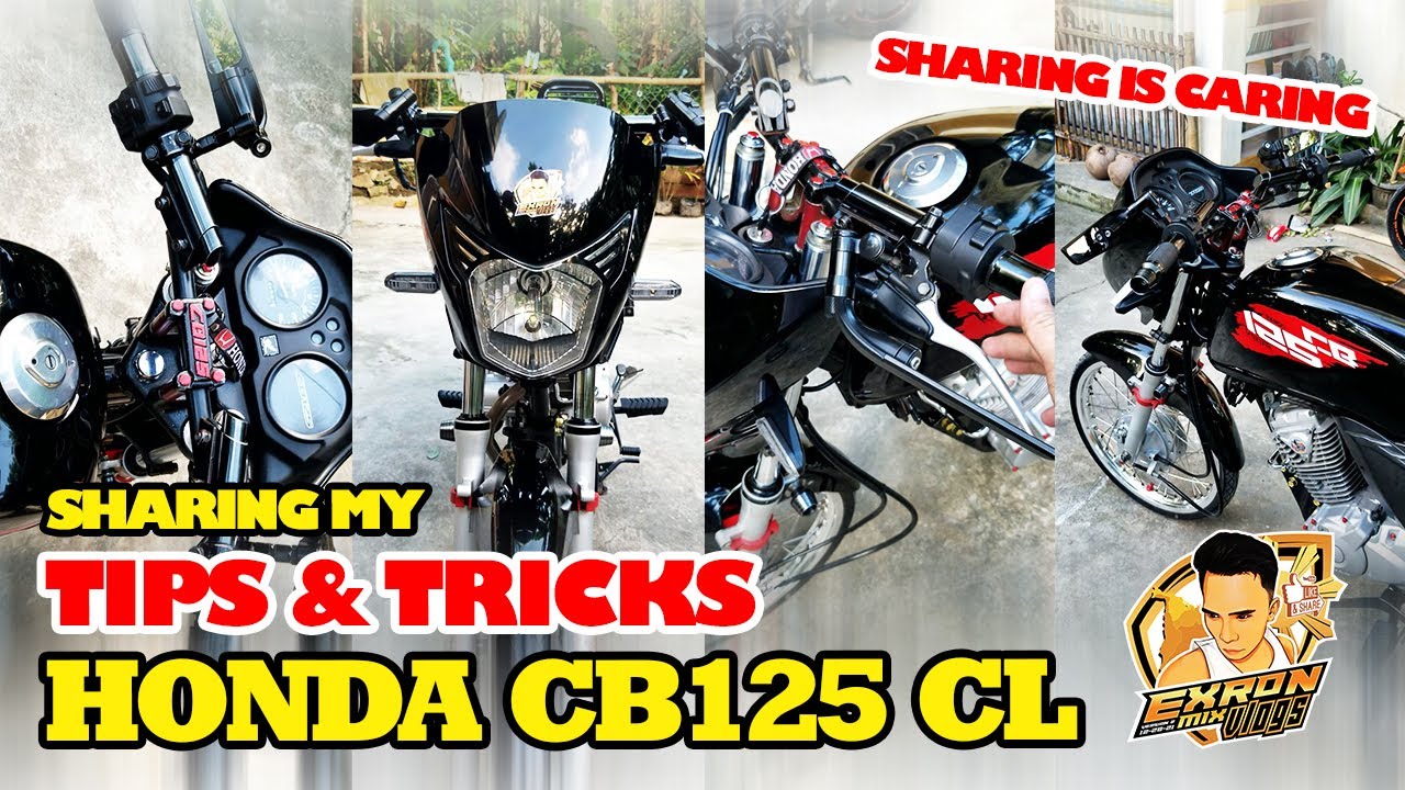 My Honda CB125cl Tips & Tricks | Sharing is Caring | Pantra - YouTube