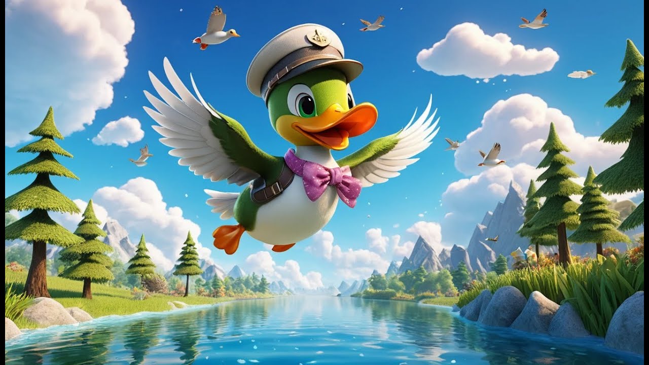 Ducky Flappy Wings Go Flap Flap Flap | Playful Duck Song for Toddlers ...