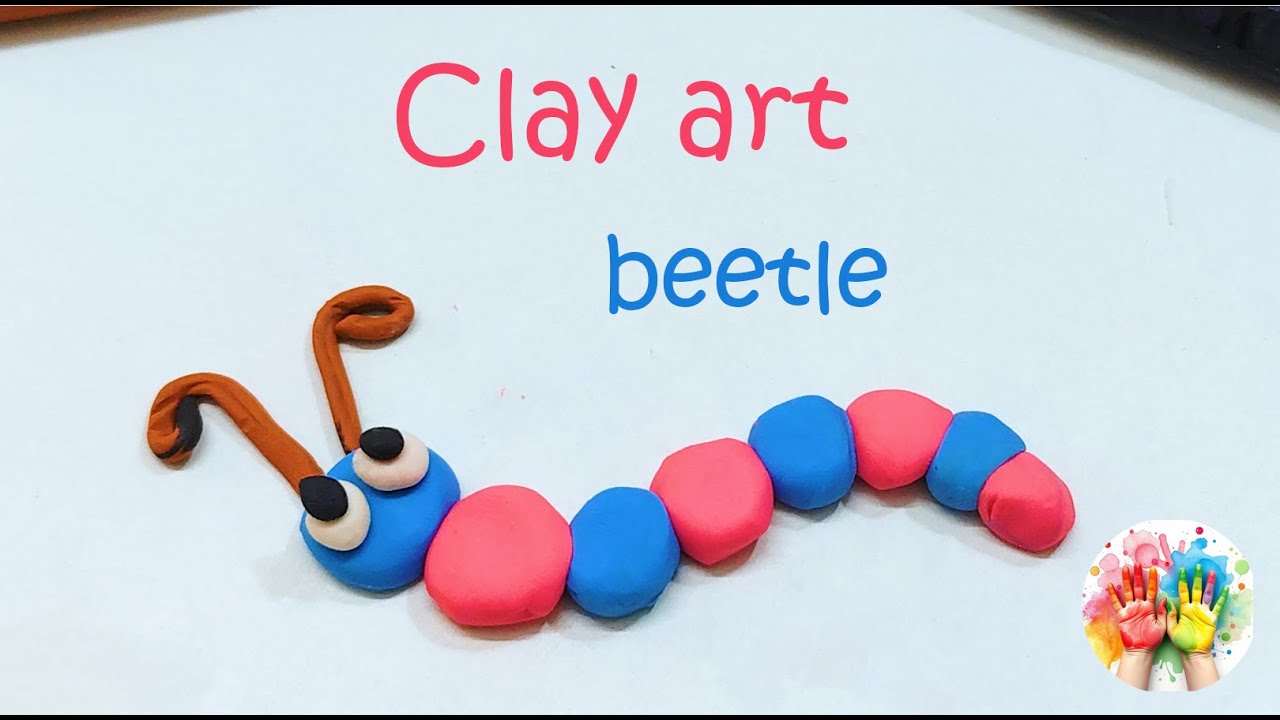 Easy Clay Art | Easy Tutorial |Beetle Clay DIY - YouTube