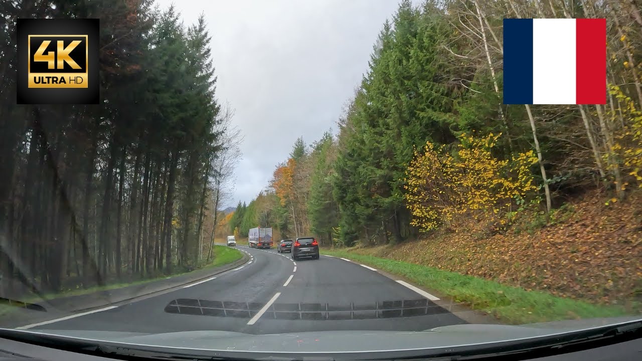 St Dié Des Vosges - Epinal Mountain Way Relaxing - YouTube