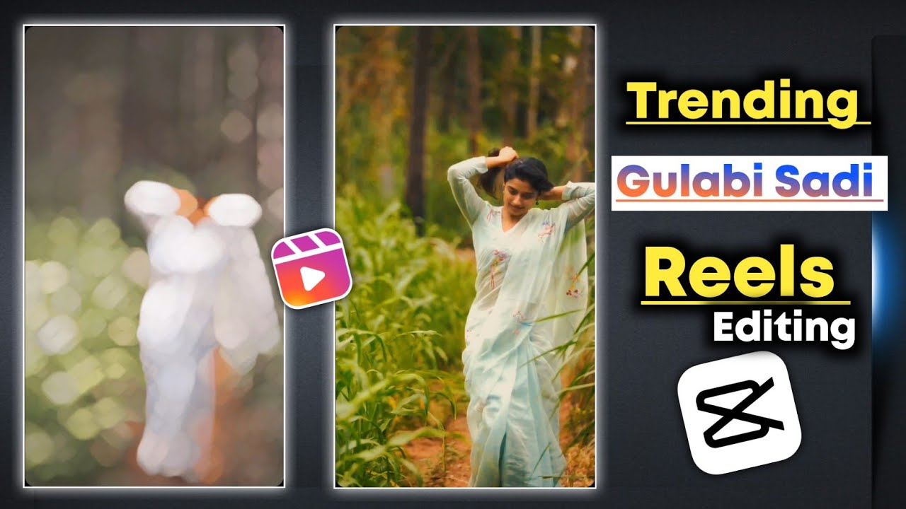 Instagram trending gulab Sadi song Reels editing | capcut video editing ...