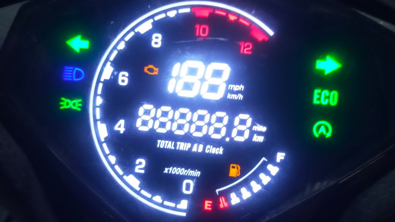 CARA MUDAH PEMASANGAN SPEEDOMETER DIGITAL MIO M3 - YouTube