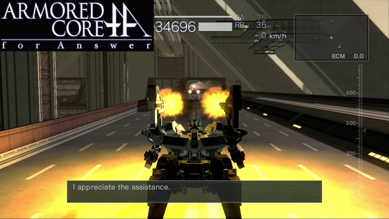 Good old Quad Leg Sniper made by BFF | Armored Core for Answer - YouTube