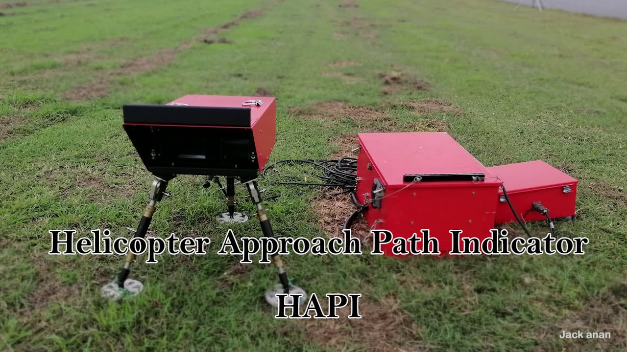 HAPI : Helicopter Approach Path Indicator. How to use ? - YouTube
