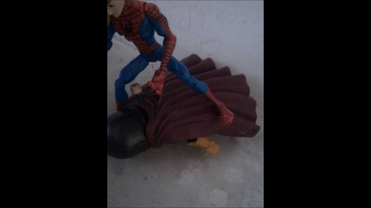 Marvel stop motion 2013 part 2: Spider-man vs Mysterio - YouTube