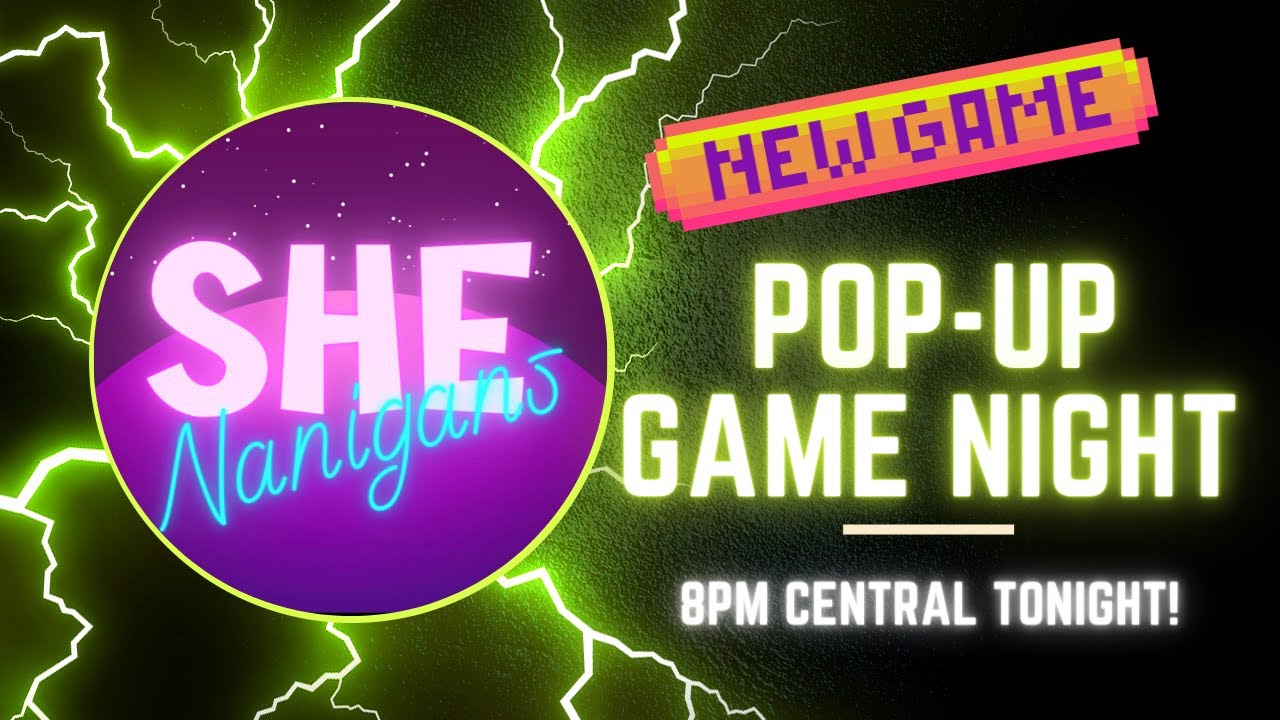 Pop Up Game Night! - YouTube