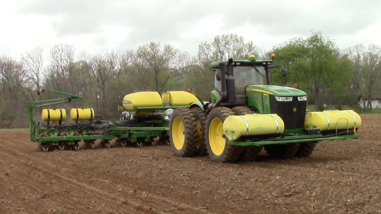 410 HP John Deere 9410R Tractor - YouTube