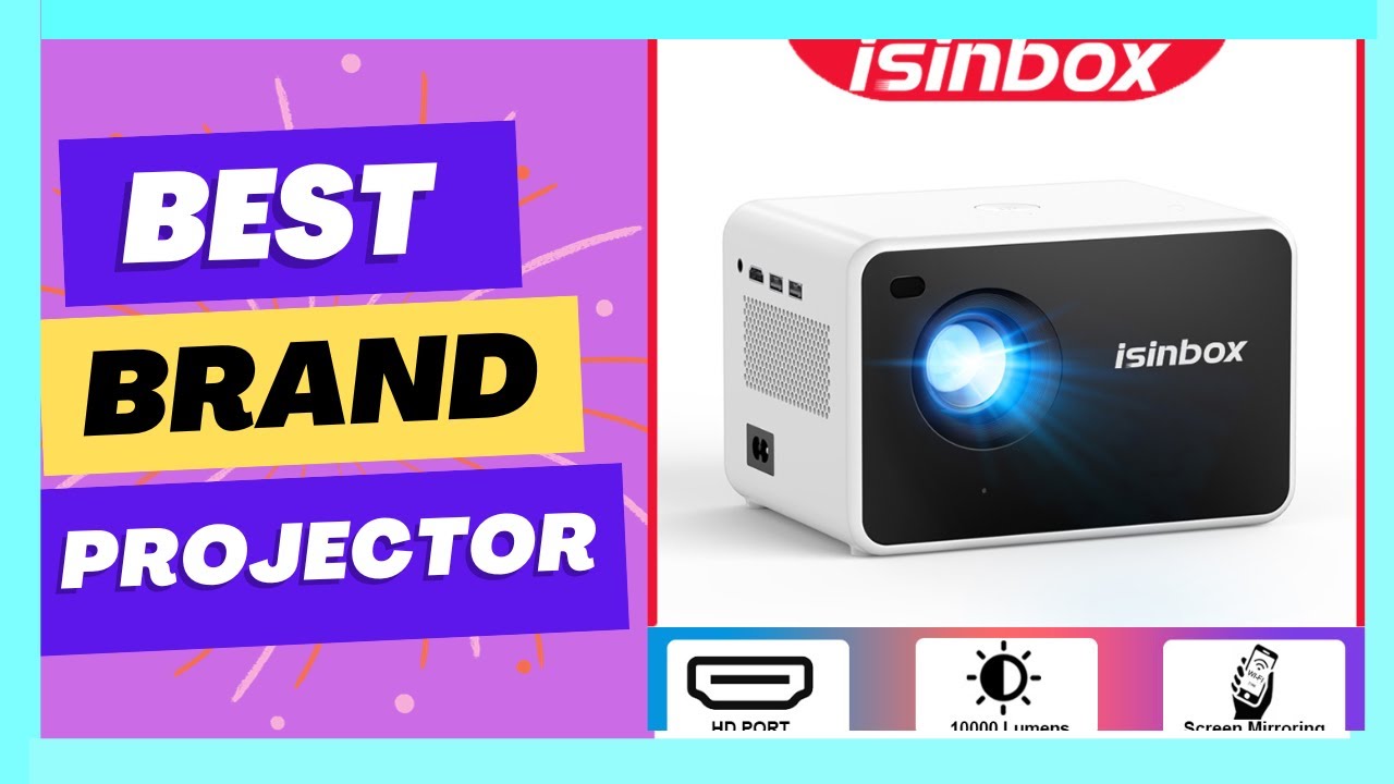 ISINBOX P2 Mini Portable Projector - YouTube